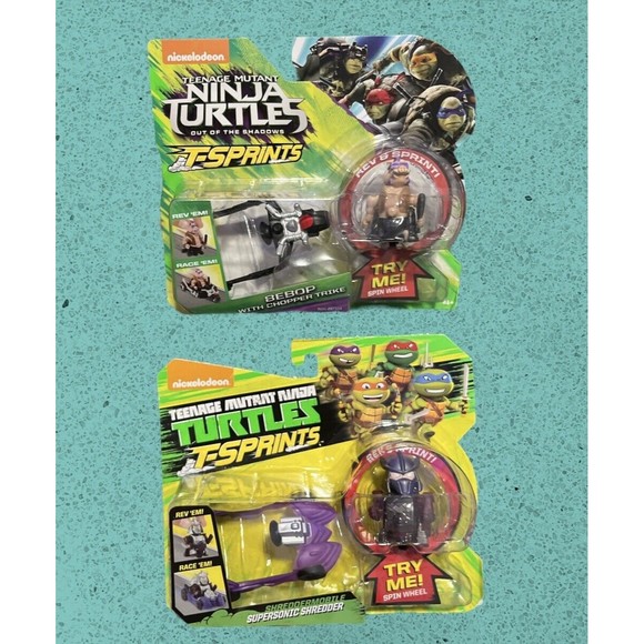 Nickelodeon | Toys | New Sealed Tmnt Ninja Turtles Tsprints Supersonic ...